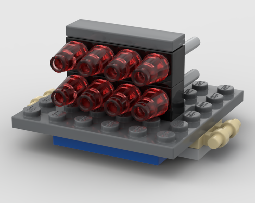 LEGO MOC Clone Missile Rack by blockbuilder117 | Rebrickable - Build ...