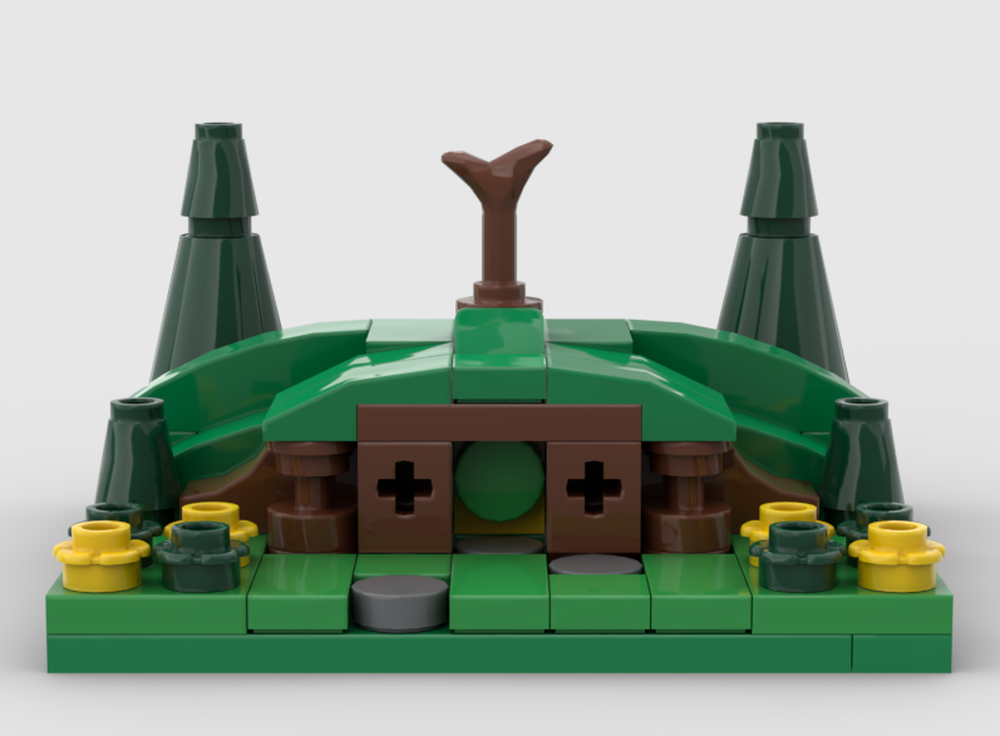 LEGO MOC mini hobbit hole by Cryptids_Cradle | Rebrickable - Build with ...