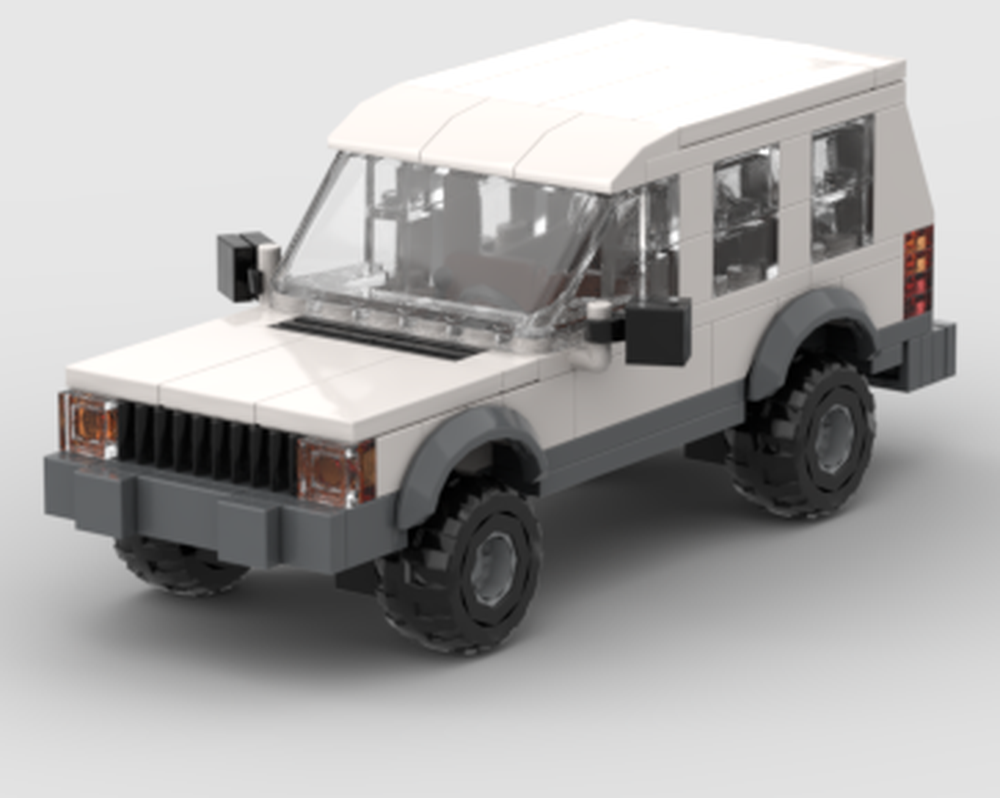 LEGO MOC 1990s Jeep Cherokee by Caroholic | Rebrickable - Build with LEGO