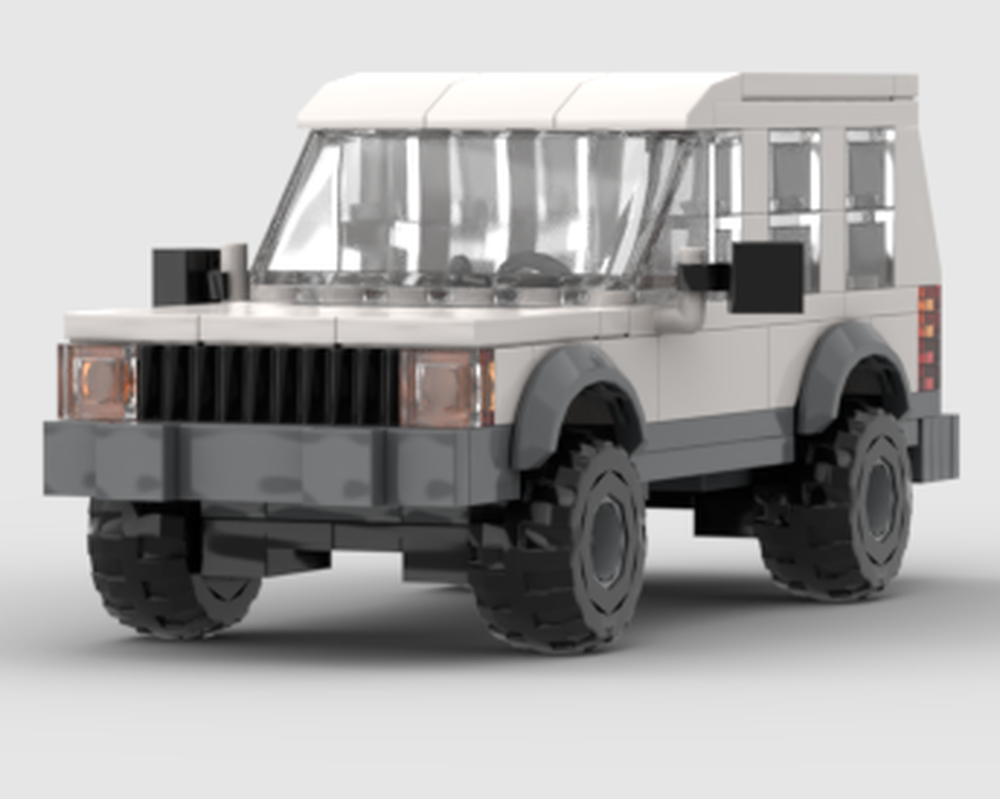 LEGO MOC 1990s Jeep Cherokee by Caroholic | Rebrickable - Build with LEGO