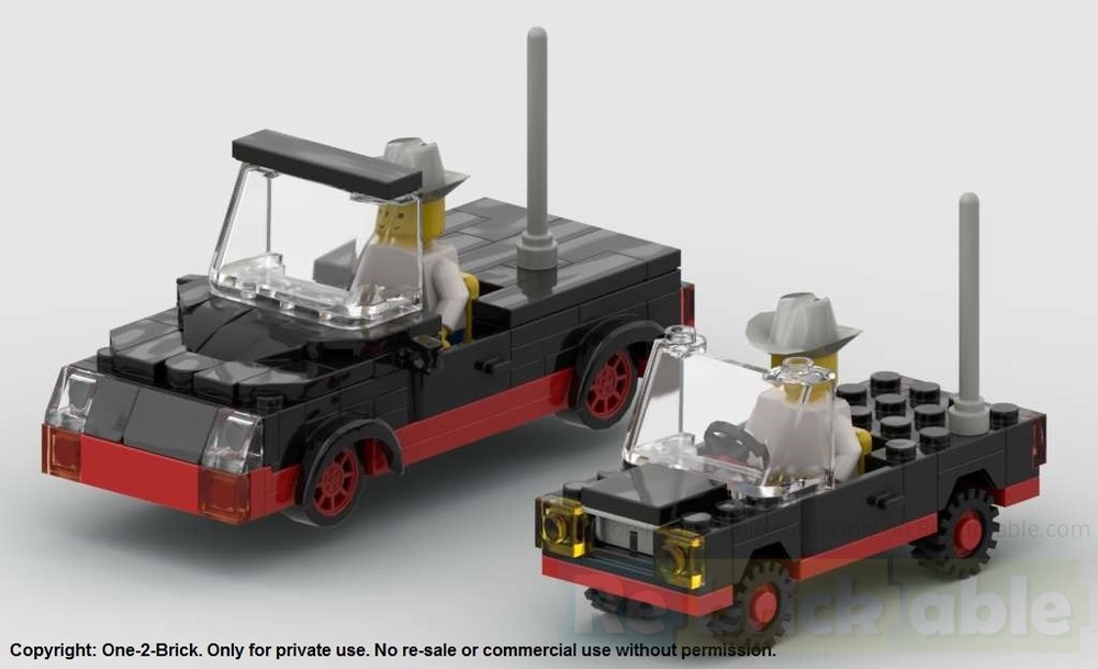 LEGO MOC 5W Version of 6627 Convertible by ONE-2-BRICK | Rebrickable ...