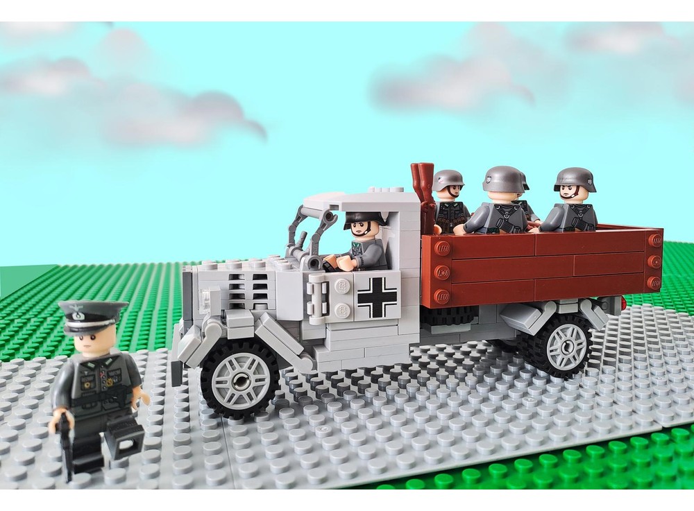 LEGO MOC-213524 Opel Blitz - German WW2 Military Truck by PeppePell ...