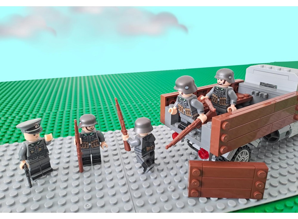 LEGO MOC Opel Blitz - German WW2 Military Truck by PeppePell ...