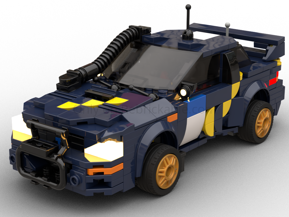 LEGO MOC Subaru Impreza'97 SAFARI Rally / McRae's S5 P8WRC /'Elwood ...