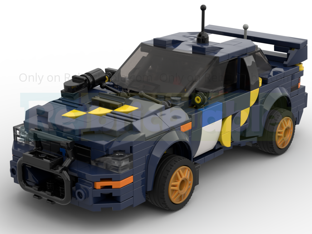 LEGO MOC Subaru Impreza'97 SAFARI Rally / McRae's S5 P8WRC /'ELWOOD ...