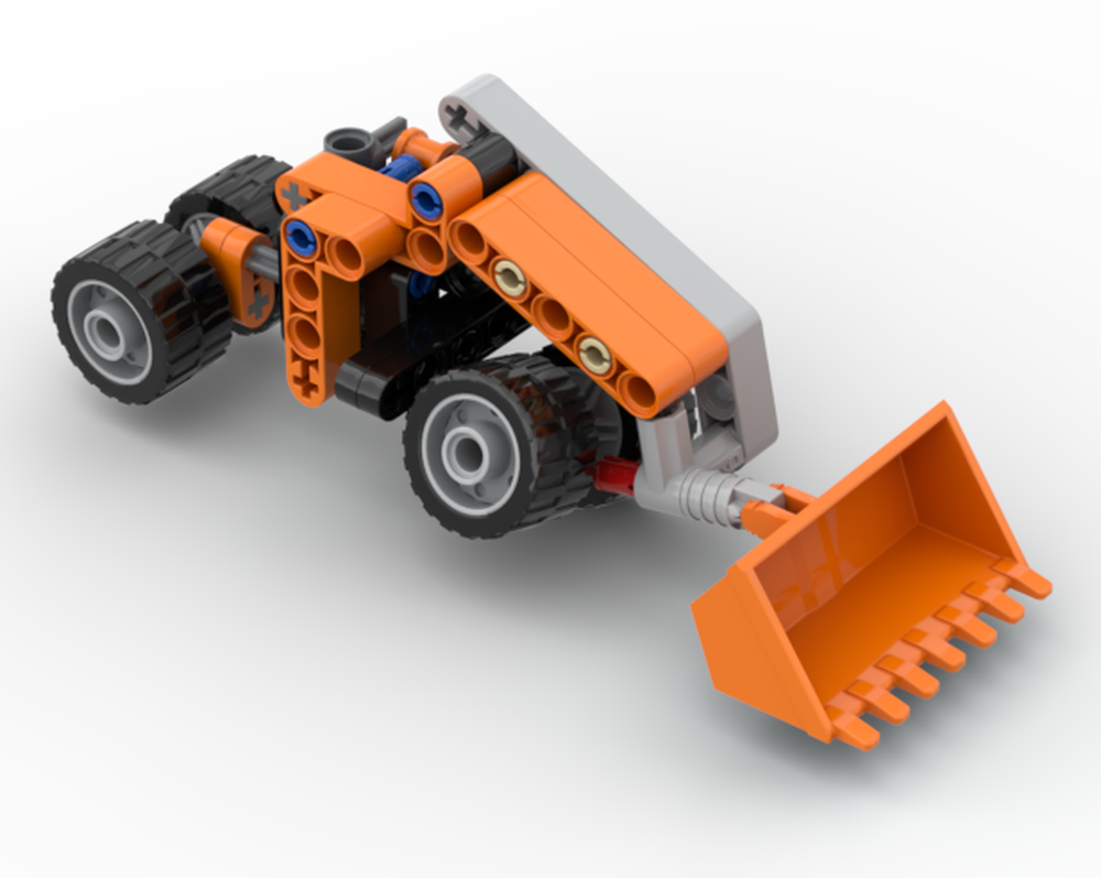 LEGO MOC Digger With Suspension by RGT Bricks | Rebrickable - Build ...