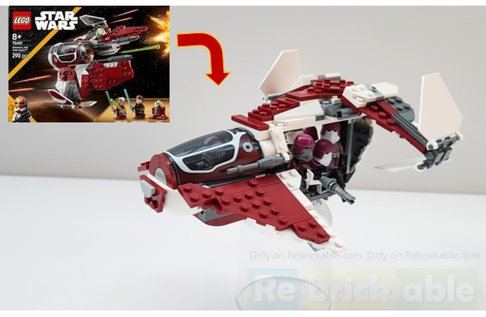 LEGO MOC 75401 Galactic Marine support Gunship - Alternative Build by Will_Crafting ...