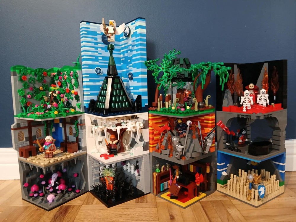 LEGO MOC Dungeons And Dragons Gith Warlock Display by Jedi Plb ...