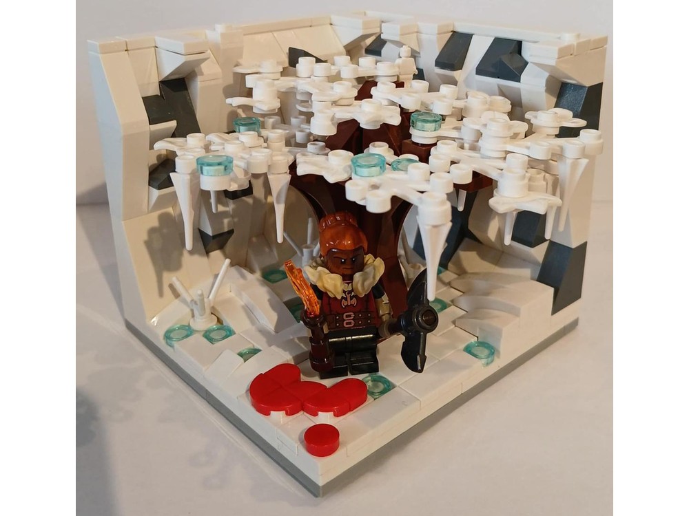 LEGO MOC-213546 Dungeons And Dragons Dwarf Barbarian Display by Jedi ...