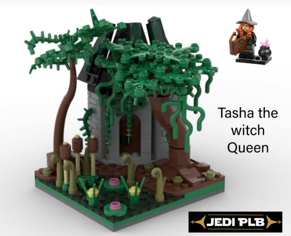 LEGO MOC Dungeons And Dragons Tasha the Witch Queen Display by Jedi Plb ...