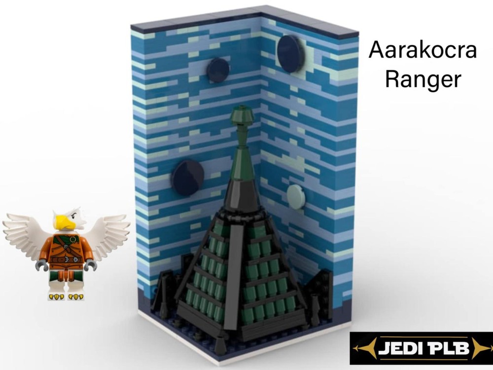LEGO MOC Dungeons And Dragons Aarakocra Ranger Display by Jedi Plb ...