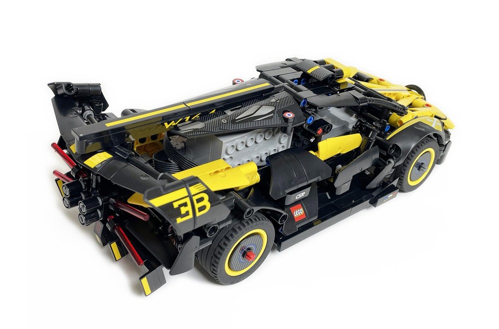 Lego Moc 42151 Bugatti Bolide Rc Mod For Powered Up Mortors By Otrans
