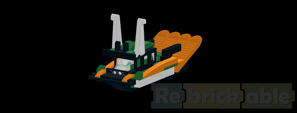 LEGO MOC Boat 2 by Creative B | Rebrickable - Build with LEGO