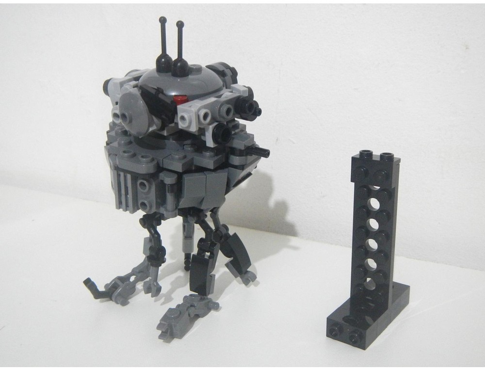 Lego Moc Probe Droid 375 Scale By Hglegobr1 Rebrickable Build