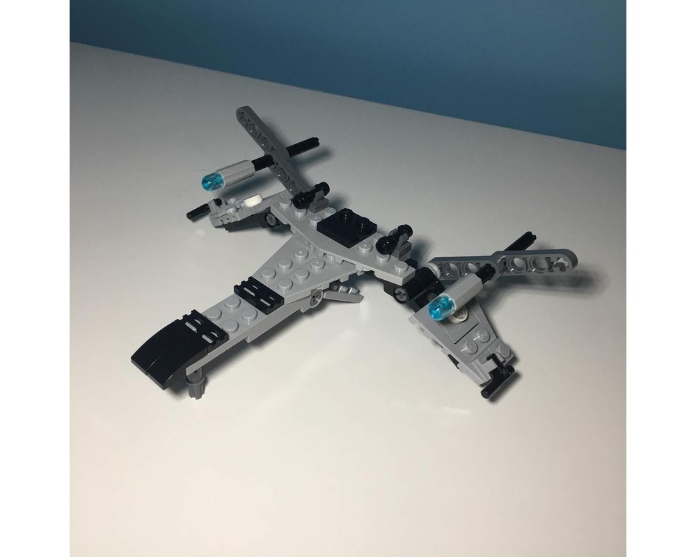 LEGO MOC Stealth Interceptor by veryblocky | Rebrickable - Build with LEGO