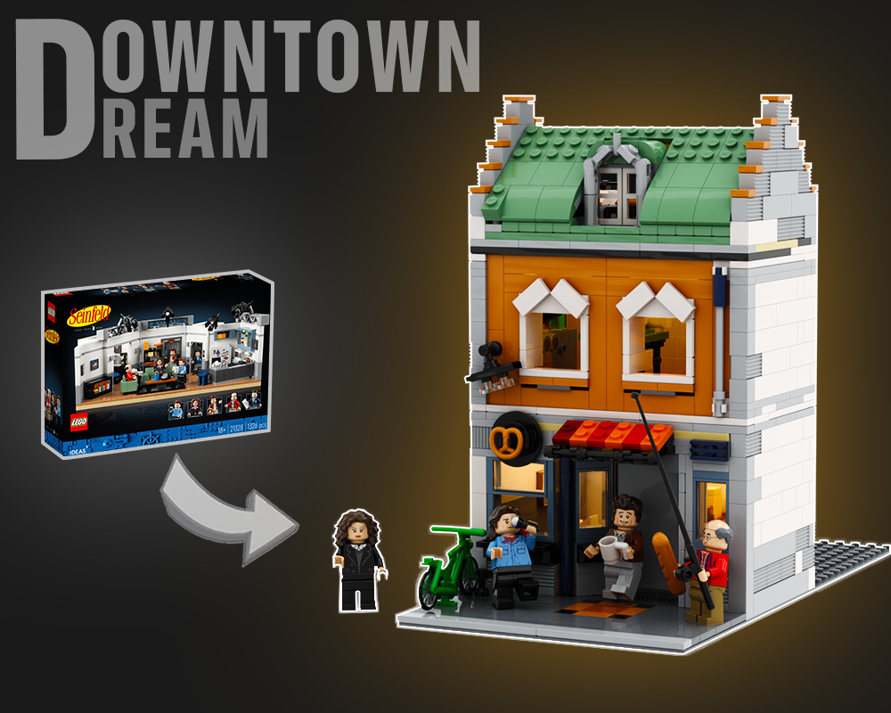 LEGO MOC Downtown Dream by CreatorExpert | Rebrickable - Build with LEGO