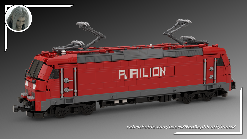 LEGO MOC DB BR-185 Railion Cargo Locomotive 8W by NeoSephiroth ...