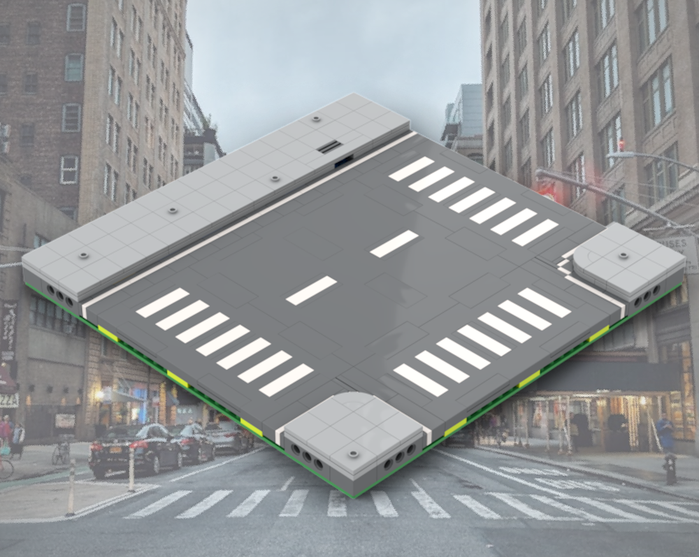 LEGO MOC-213602 MILS Road - T Intersection by Brickland Hills ...