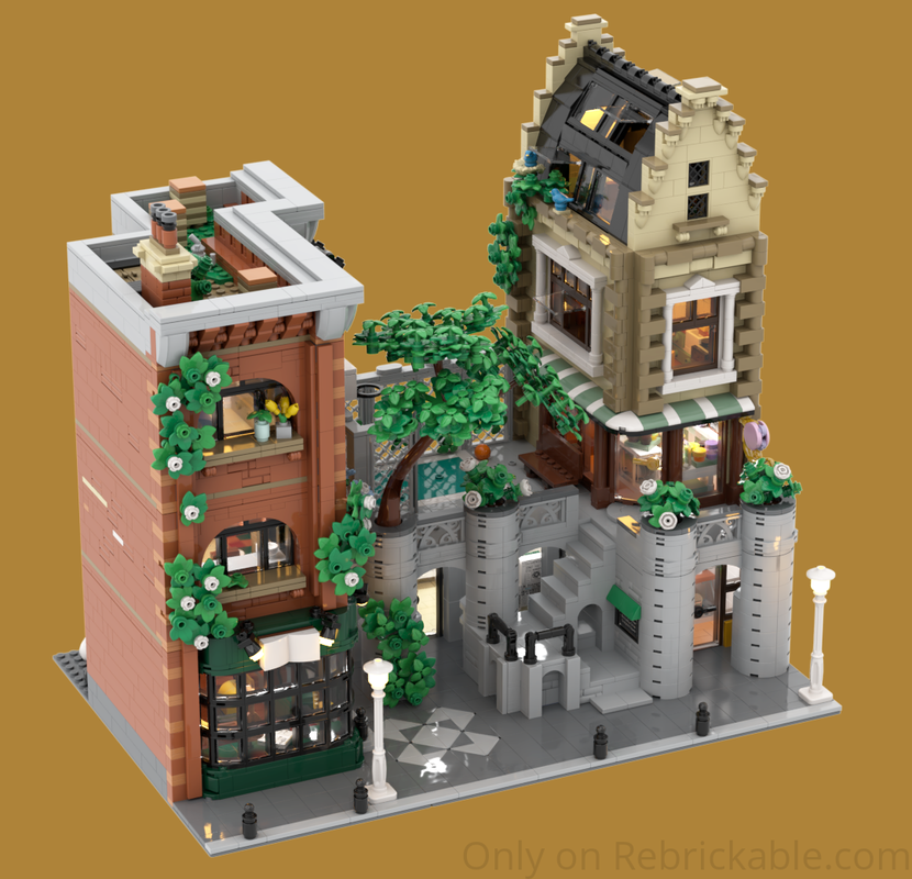 LEGO MOC City Center by rebelnili | Rebrickable - Build with LEGO