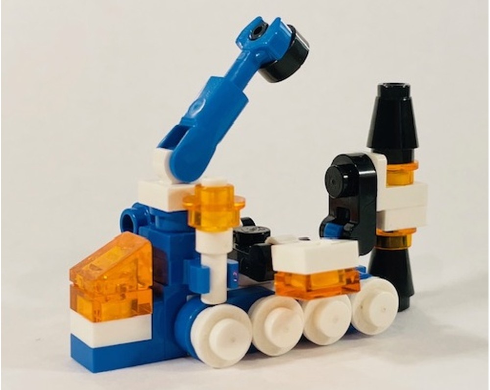 LEGO MOC Micro Ice Planet Ice-Sat V by JBirds | Rebrickable - Build ...