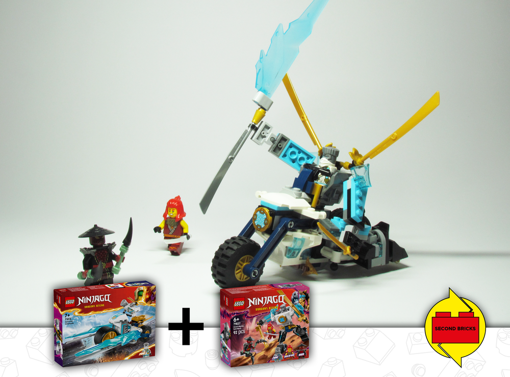 LEGO MOC 71816 X 71827: Zane's Mech Chopper by SecondBricks ...