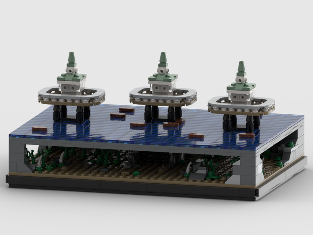 LEGO MOC Second Task of Triwizard Tournament miniature by The_Jaqob | Rebrickable - Build with LEGO