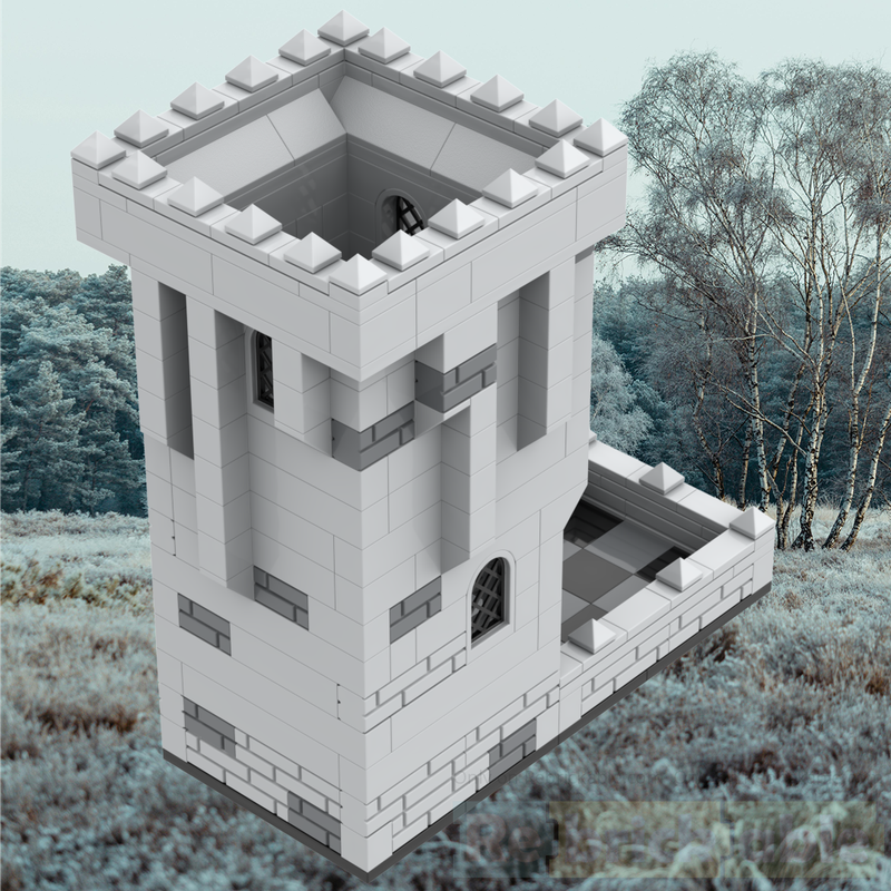 LEGO MOC Dice Tower by LucSoleBricks | Rebrickable - Build with LEGO