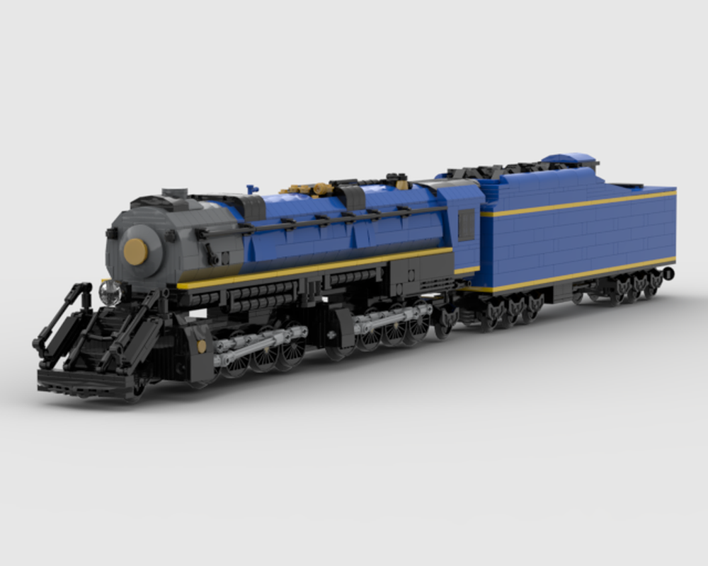LEGO MOC Norfolk and Western Y6B fantasy blue by Bigboycupid918 ...