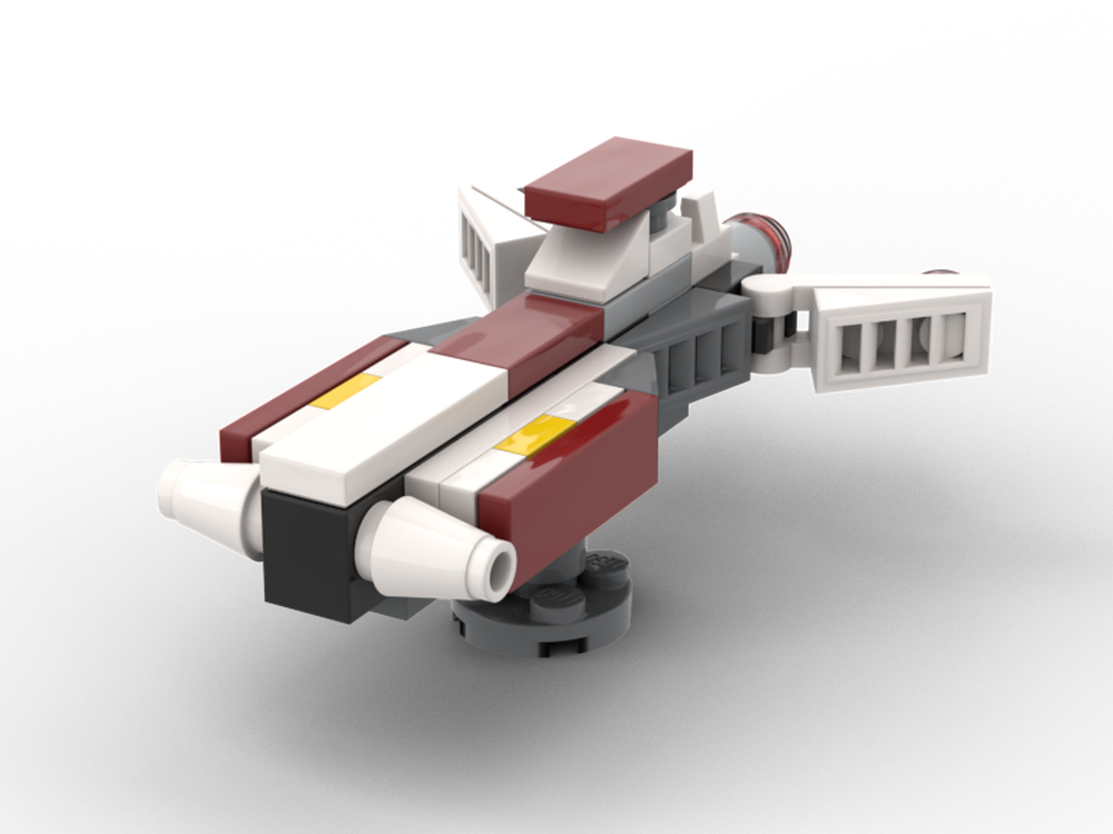 LEGO MOC Mini Scaled Republic Pelta Class Medical Frigate by Bad_to_the ...