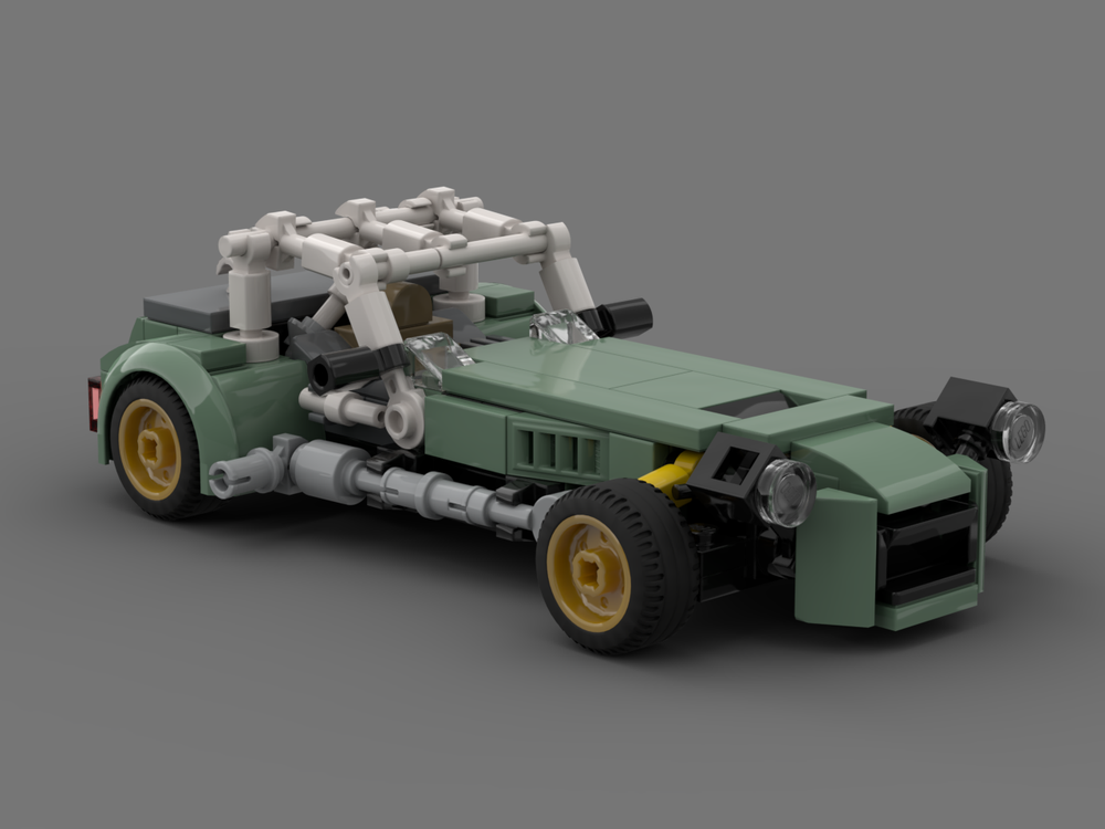 LEGO MOC 25' Caterham Seven Cup by Gren_Mamba | Rebrickable - Build ...