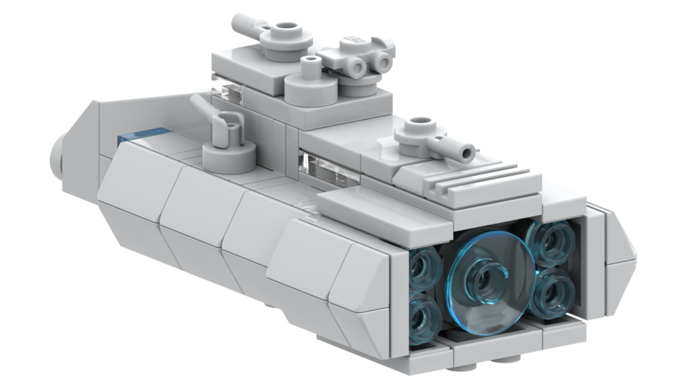 LEGO MOC 1:1455 Adz-class Patrol Destroyer by Surcote | Rebrickable ...