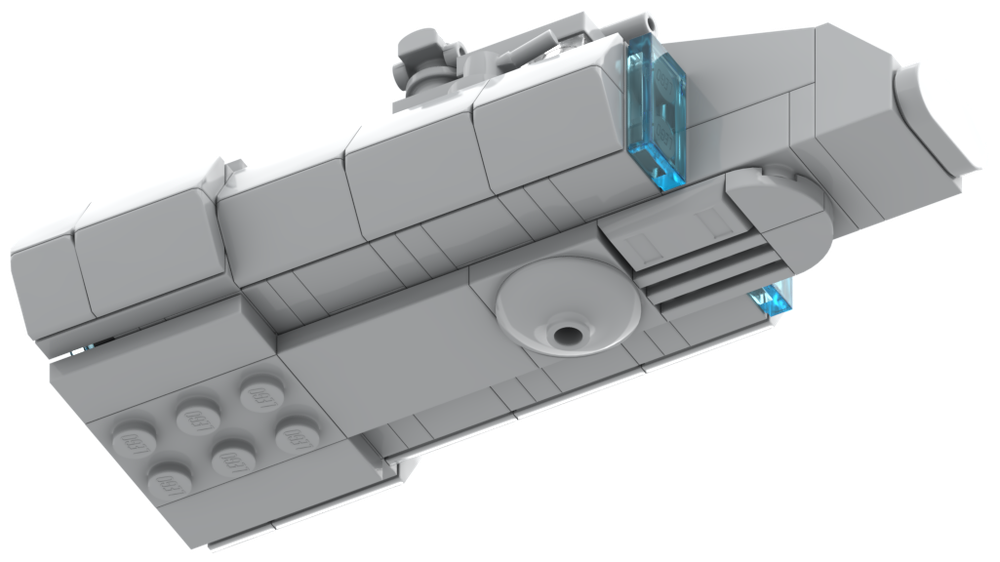 LEGO MOC 1:1455 Adz-class Patrol Destroyer by Surcote | Rebrickable ...