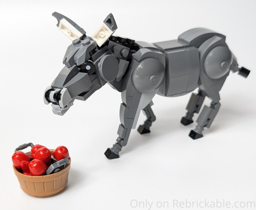 LEGO MOC Donkey by Roldan | Rebrickable - Build with LEGO