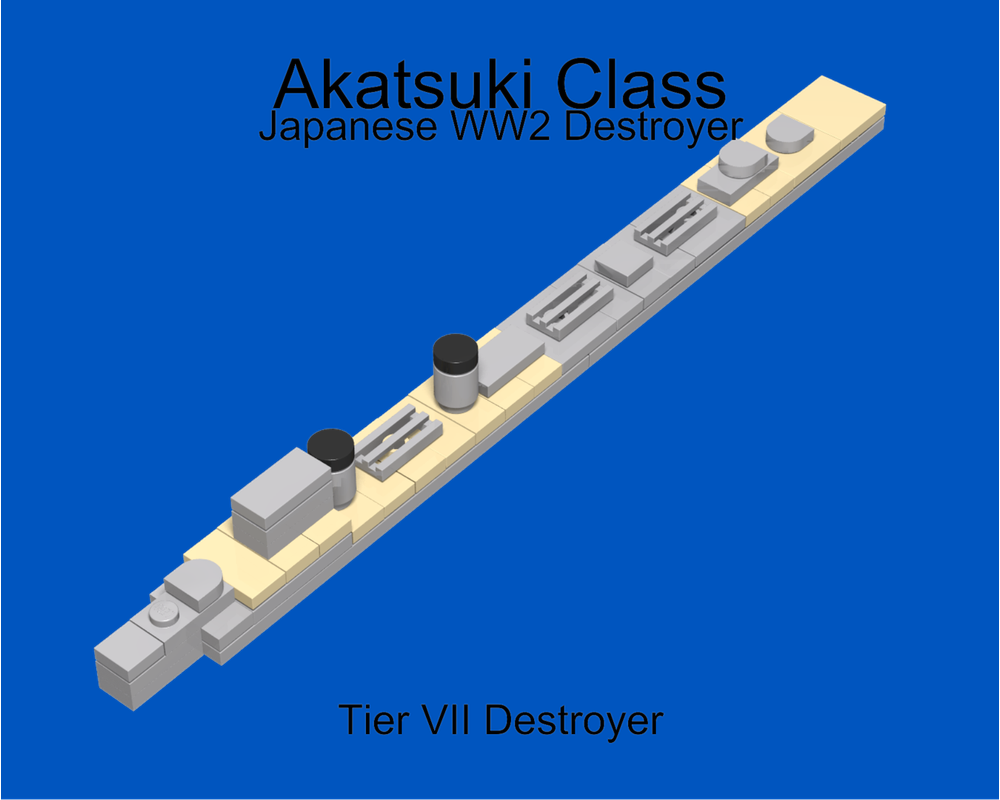 LEGO MOC 1:560 Scale Japanese Torpedo Destroyers by yamato534 ...