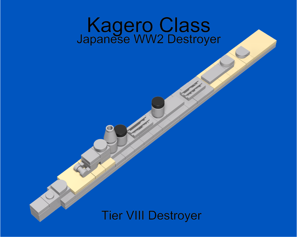LEGO MOC 1:560 Scale Japanese Torpedo Destroyers by yamato534 ...