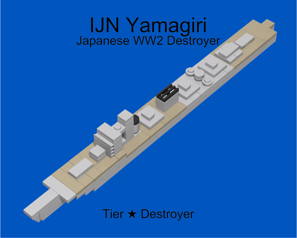 LEGO MOC 1:560 Scale Japanese Torpedo Destroyers by yamato534 ...
