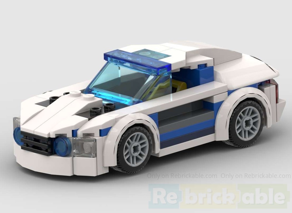 LEGO MOC-213696 Police Car modified MOC 60239 by MarkMOC71 ...