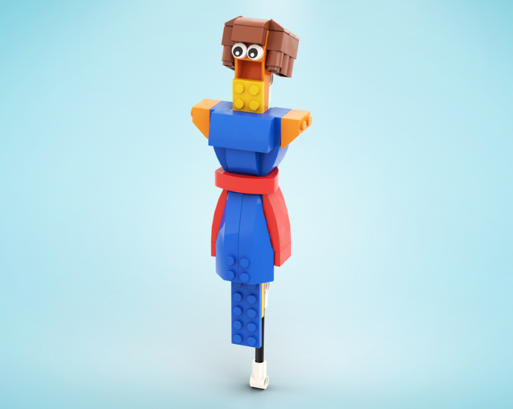 LEGO MOC Sarah (Brick Separator Puppet by Brick-O-Builds | Rebrickable ...
