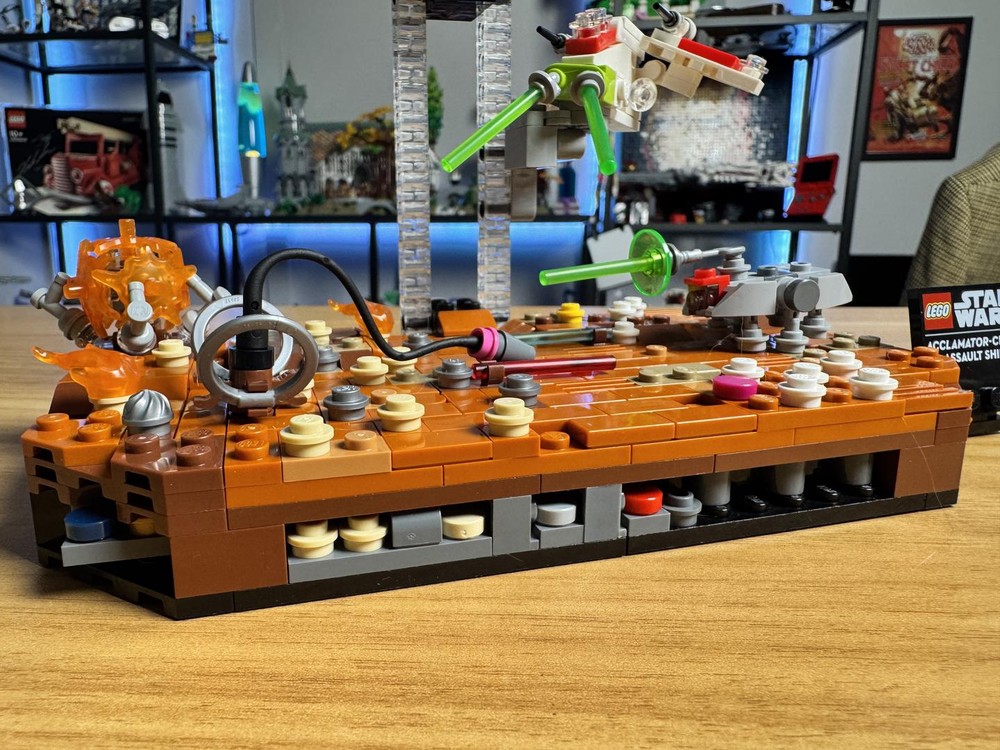 LEGO MOC Midi scale Acclamator Base - Battle on Geonosis by Back 2 ...