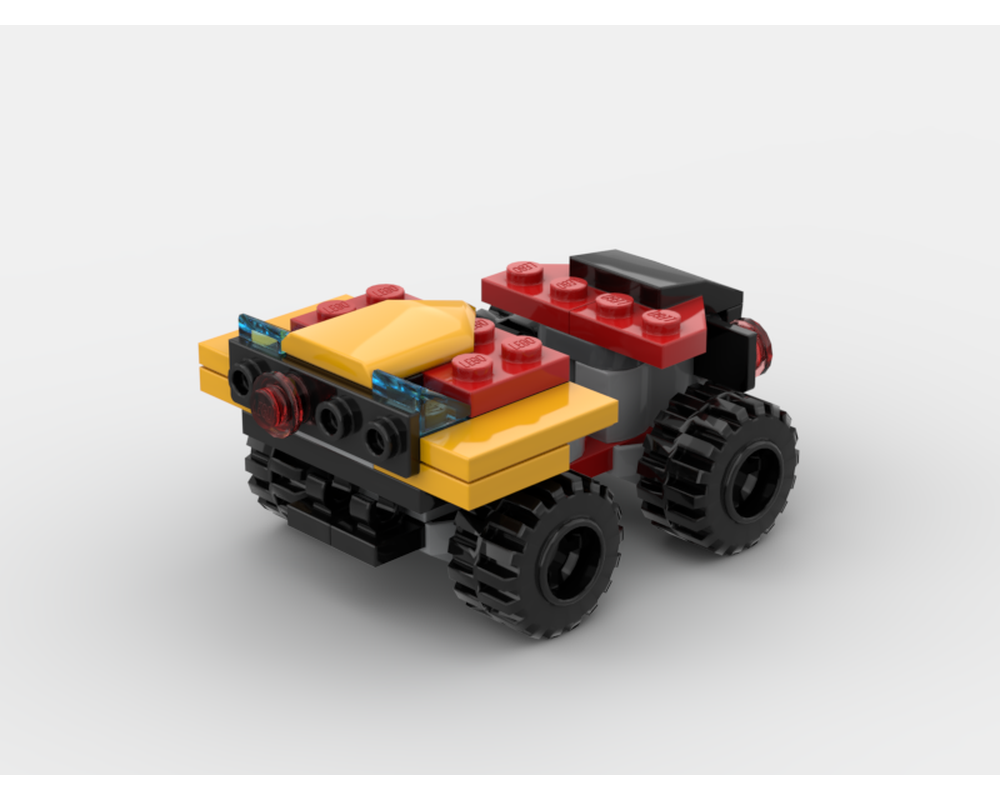 LEGO MOC-213708 Fire Department ATV by DonPadreMateo | Rebrickable ...
