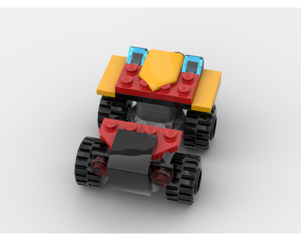 LEGO MOC Fire Department ATV by DonPadreMateo | Rebrickable - Build ...