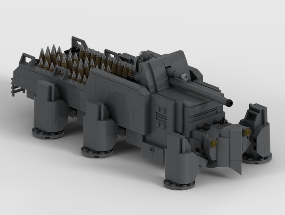 LEGO MOC GroBwildjager- Anti Mech Gun Carrier (Big Game Hunter) by ...