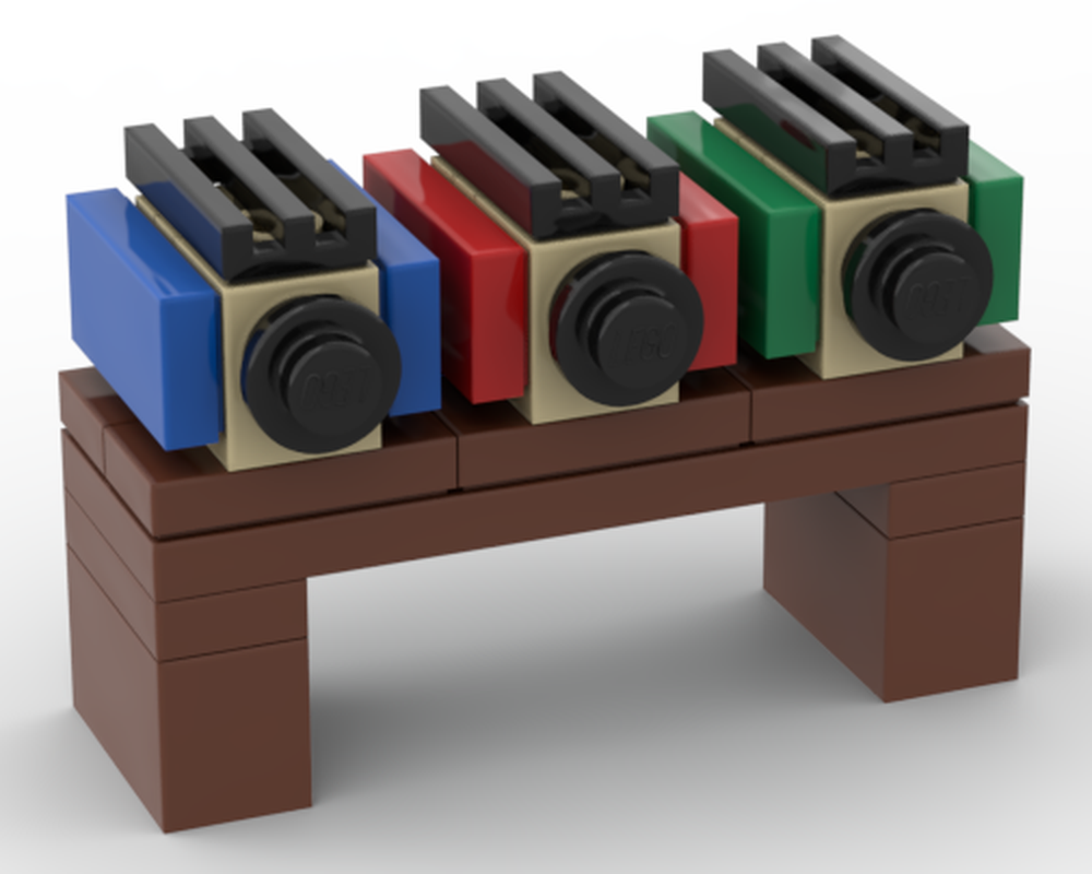 Lego Moc Toaster By Orbcreations Rebrickable Build With Lego