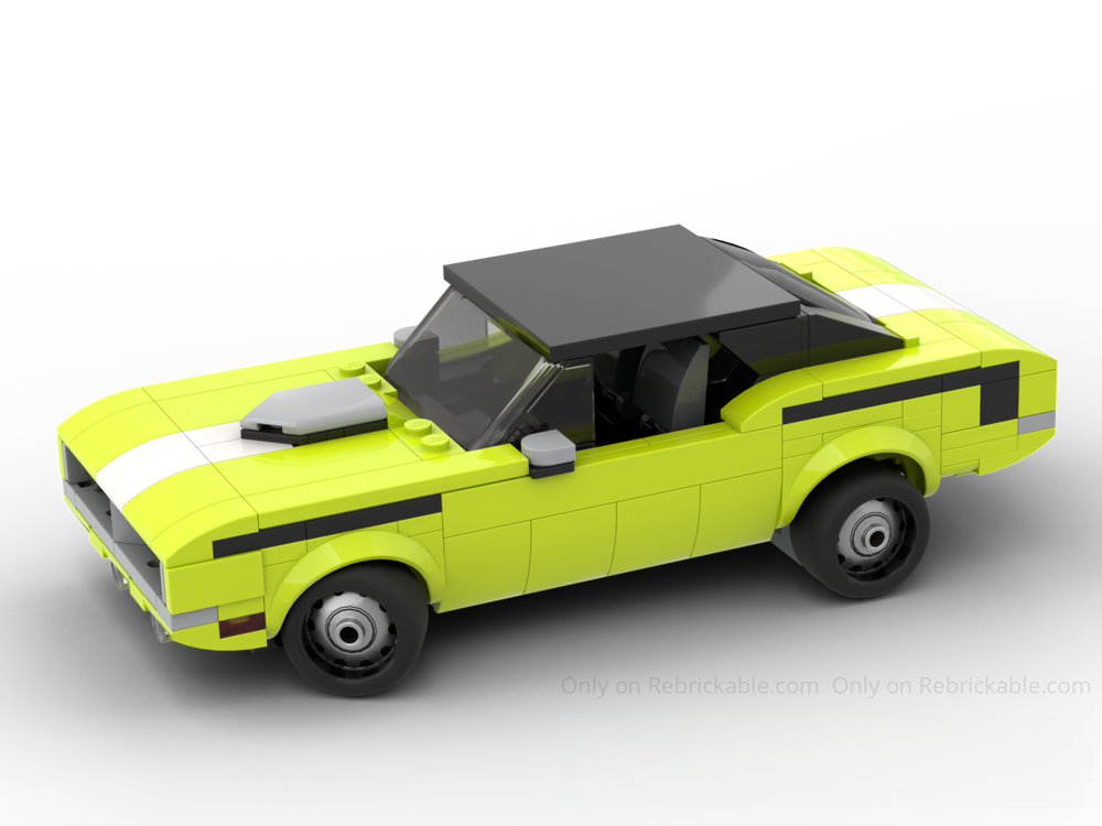 LEGO MOC-213734 Plymouth HEMI 'Cuda 1970 by VoidSerpent | Rebrickable ...
