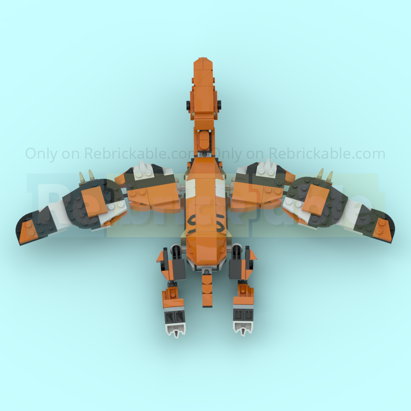LEGO MOC 31129 Pterodactyl by LegoBuildo | Rebrickable - Build with LEGO