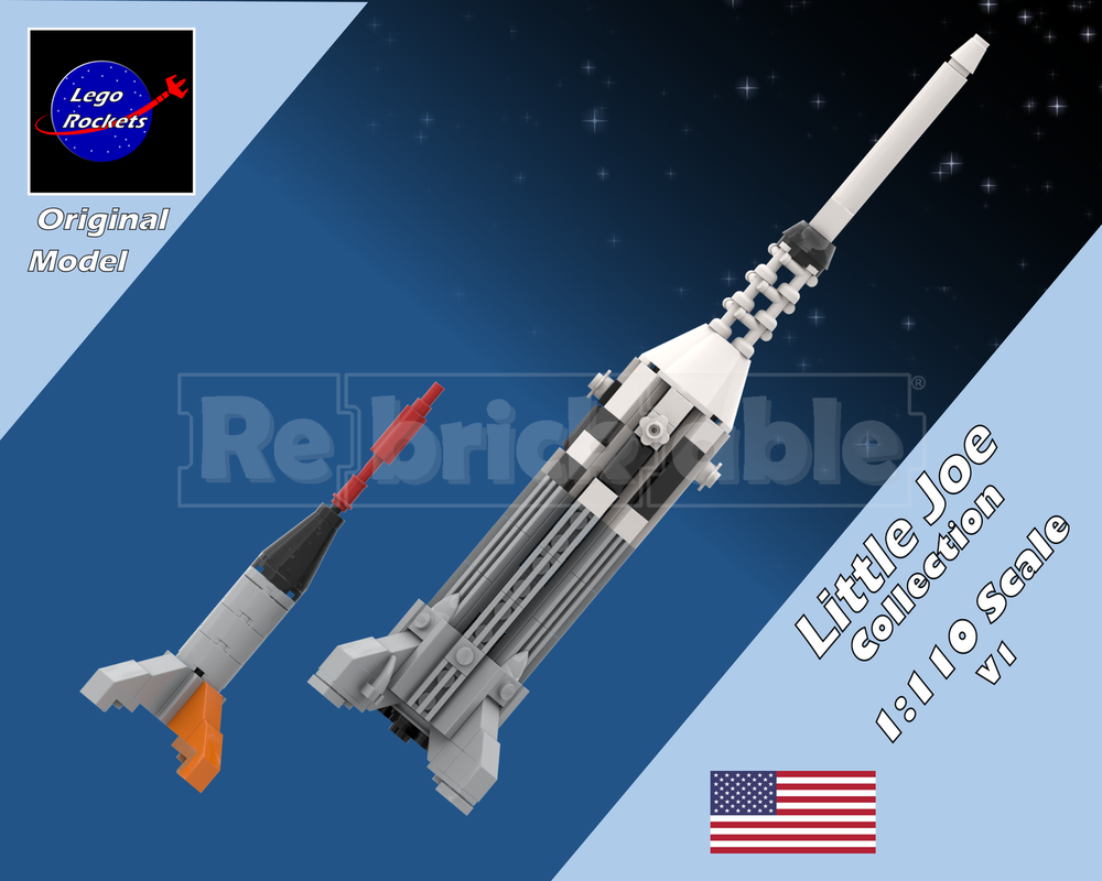 LEGO MOC 1:110 Little Joe Collection by LegoRockets | Rebrickable ...