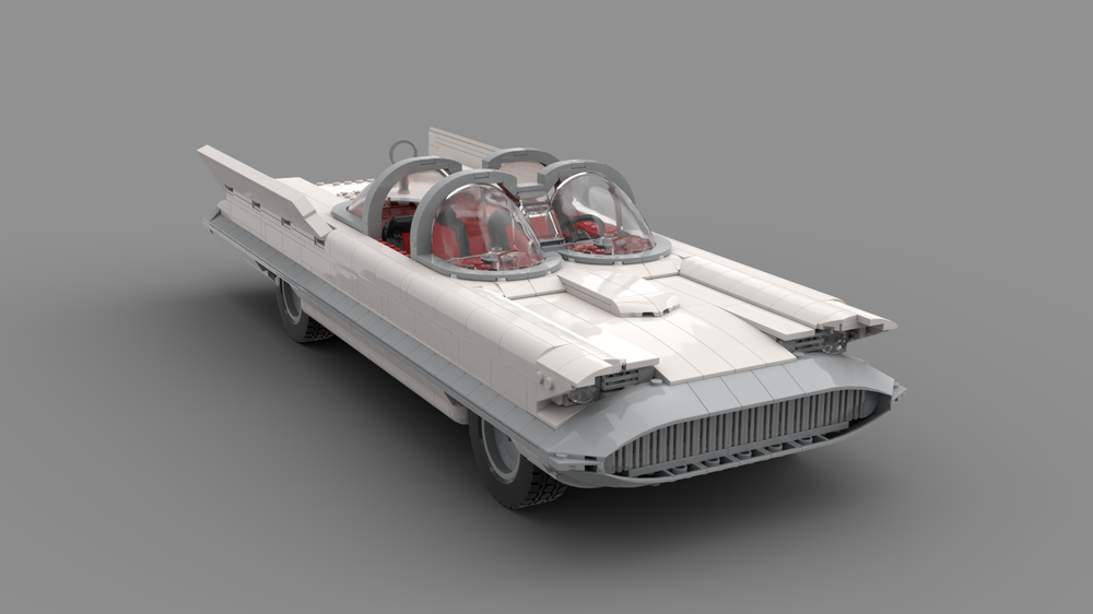 LEGO MOC-213743 1955 Lincoln Futura by Bricksota | Rebrickable - Build ...