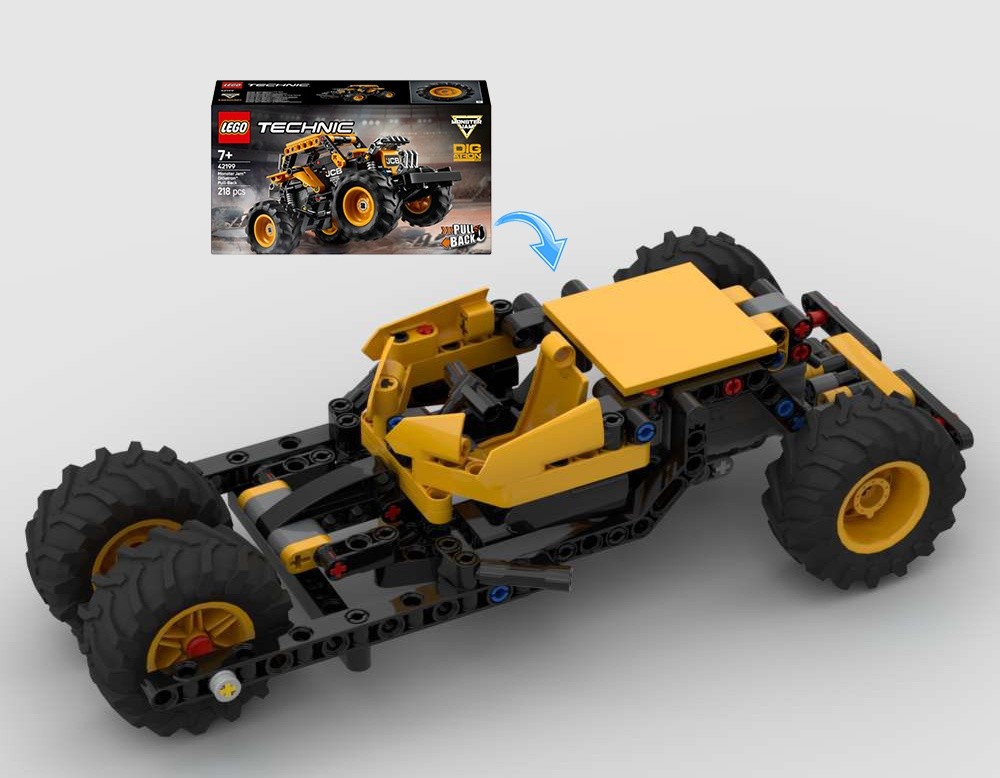 LEGO MOC Batmobile 42199 Alternative by ErikGS | Rebrickable - Build ...