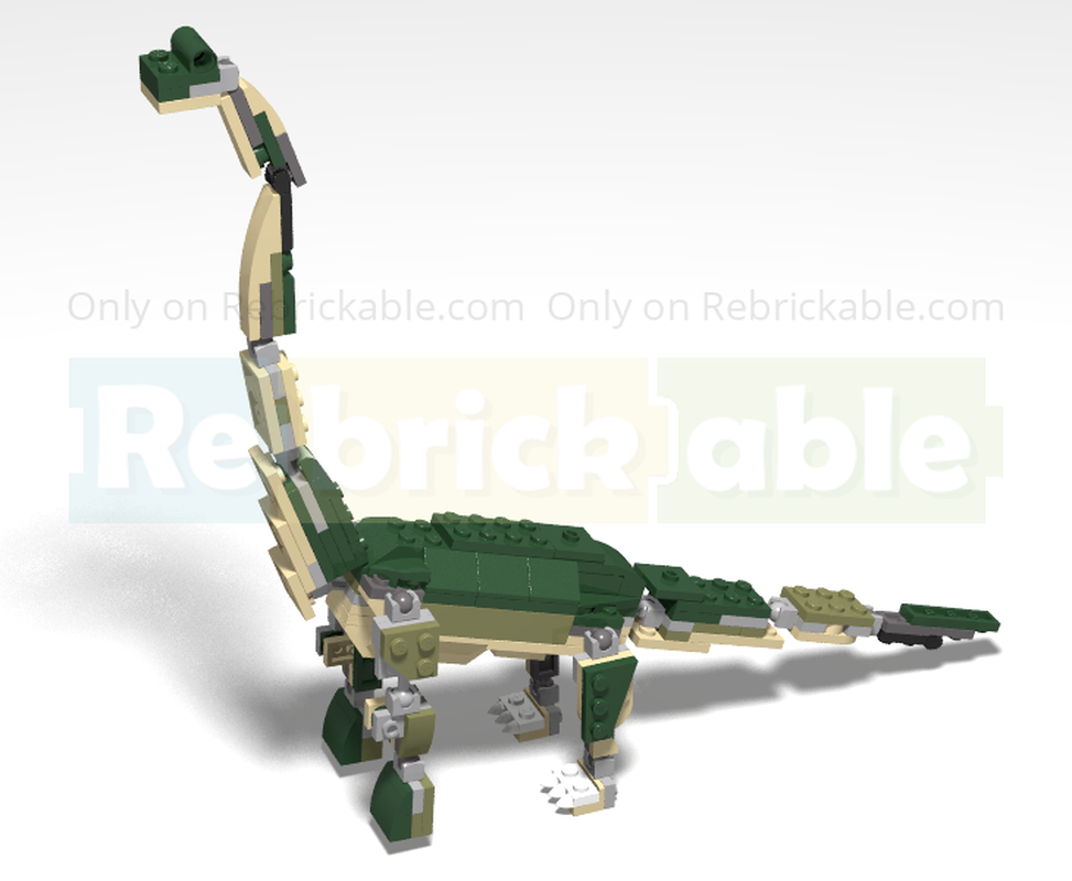 LEGO MOC 31121 Pelorosaurus by cre8torbuilds | Rebrickable - Build with ...