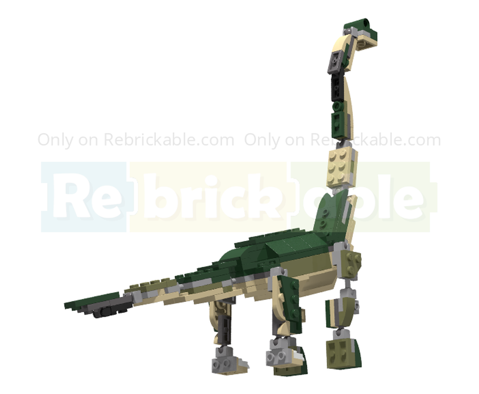 LEGO MOC 31121 Pelorosaurus by cre8torbuilds | Rebrickable - Build with ...